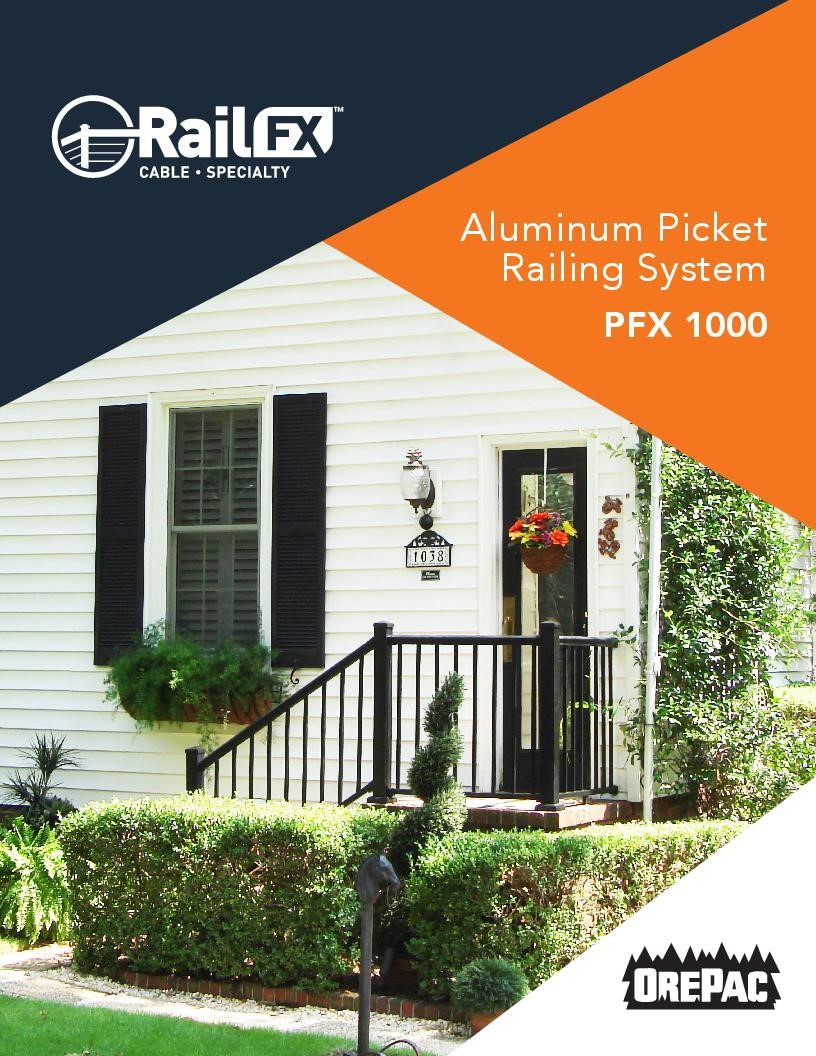 RailFX - Cable, Glass & Picket Railing | OrePac Building Products